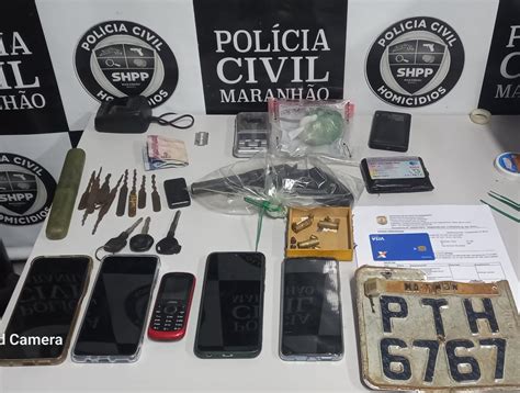 Operação da DHPP Timon prende homicída e traficante no Cidade Nova I