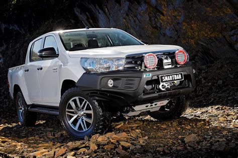 Stealth Bar Front Bumper Rubber For Toyota Hilux Revo