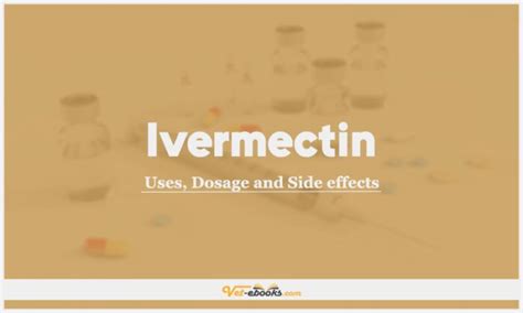 Ivermectin Dose For Dogs And Cats Vet Drugs List