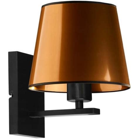 Lampa ścienna kinkiet HYDRA stożek miedziany loft 10805709594