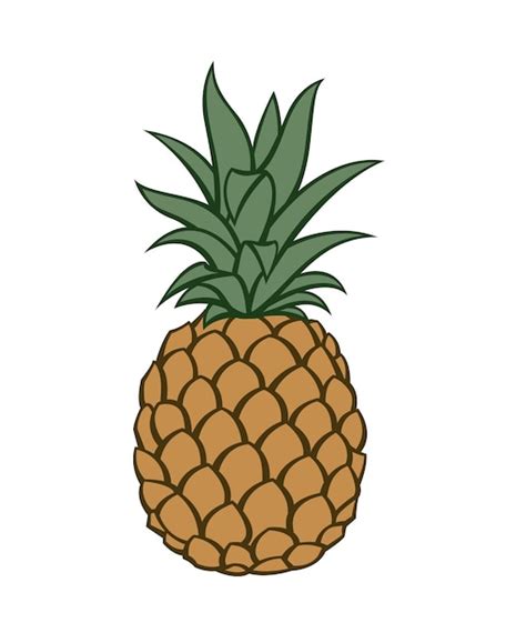 Premium Vector Pineapple Fruit Image