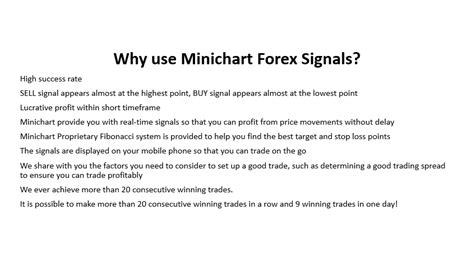 Forex Trading System Minichart