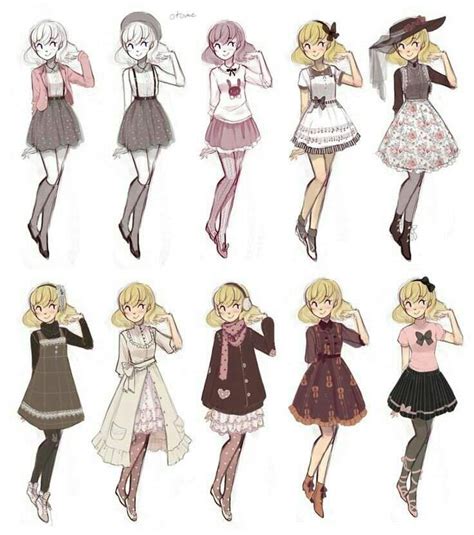 Roupas para referências 1 Wiki Original Character Amino