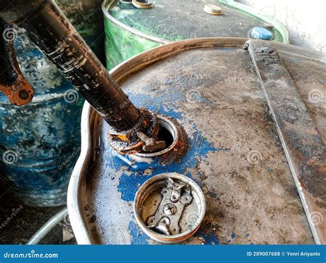 bulk cooking oil in white jerry cans stock image 249987883