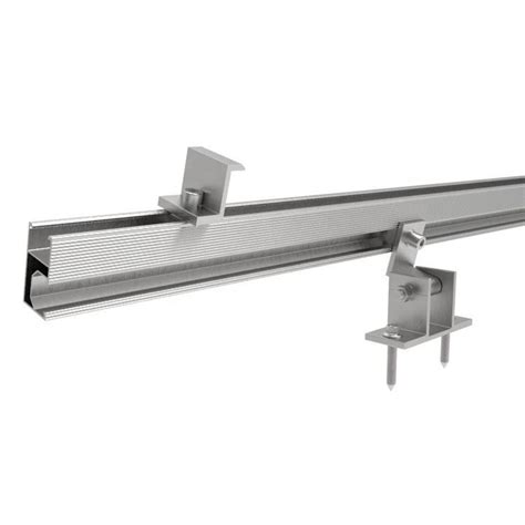 30mm Solar Panel Bracket Silver Photovoltaic Ground Mounting Roof Brackets