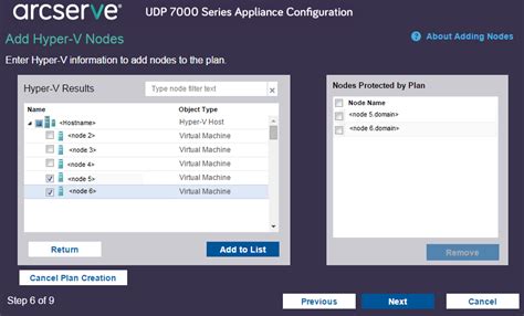 Add Hyper V Nodes