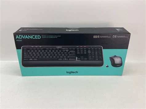 Logitech Advanced Mk520 Wireless Keyboard Mouse