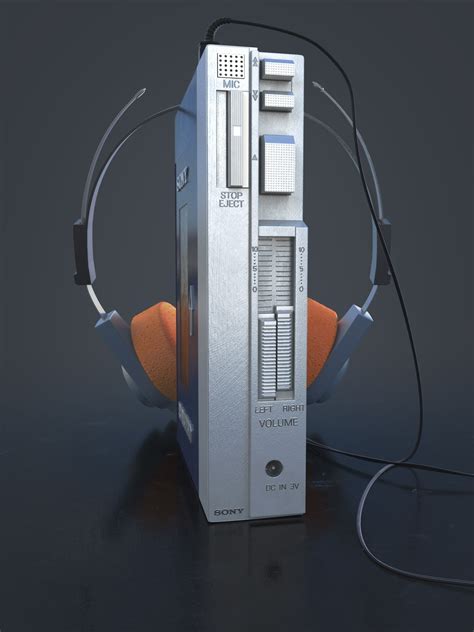 Sony Walkman 3d Model 27 Max Free3d