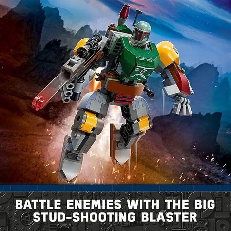 Lego Star Wars Boba Fett Mech Buildable Star Wars Action Figure This Posable Mech