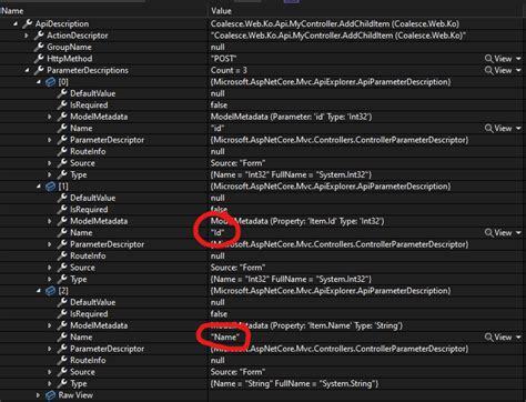 FromFormAttribute Name Not Respected By ApiParameterDescription Name Issue Dotnet