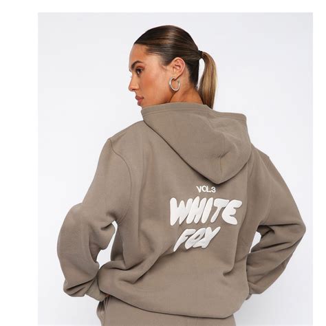 White Fox Hoody The Whitefox Hoodie Relaxing Leisure Sweatshirt