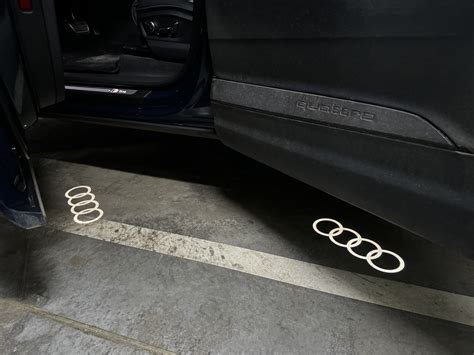 Подсветка дверей и прочие мелочи — Audi Q7 (2G), 3 л, 2019 года ...