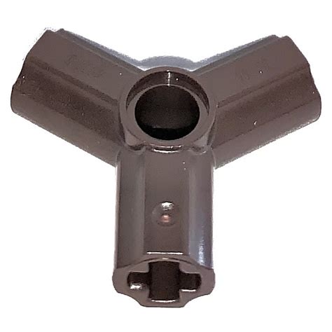 Lego Dark Brown Triangular Three Axle Connector With Pin Hole Brick Owl Lego