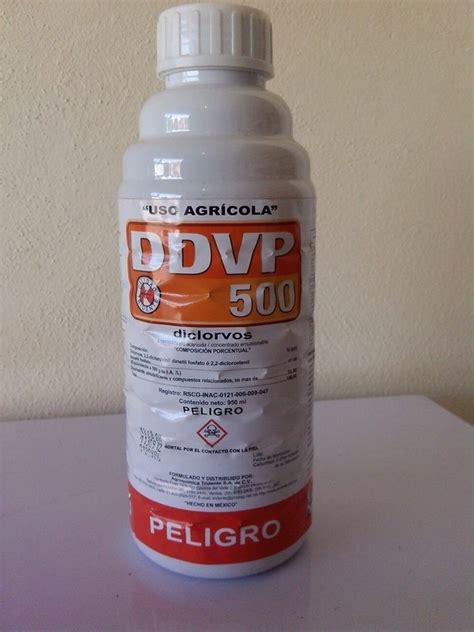 Ddvp Insecticida A Base De Diclorvos Uso Agricola En Mercado Libre