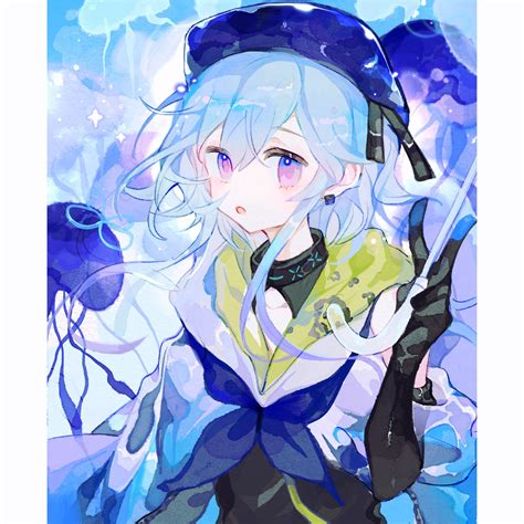 Mizuki Arknights Drawn By Nanaco Nana Jellyfish Danbooru