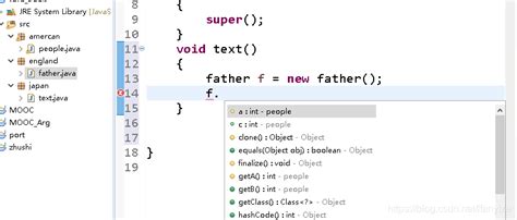 Java中跨包继承、实例化调用方法、属性、字段的权限两个类不在同一个包中且没有继承关系如何创建类实例后通过这个实例调用方法 Csdn博客