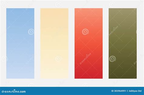 Gradient Color Pallet Set Vector Stock Vector Illustration Of Vector