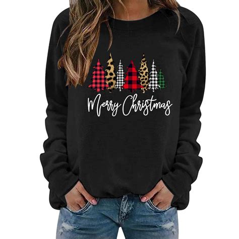 Cfxnmzgr Sweatshirts For Womenplus Size Sweatshirtschristmas Womens
