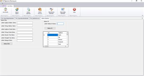 Github Hamdidamar Dilogrenmeapplication C Devexpress Katmanl Mimari Ve Sql Peki Tirme