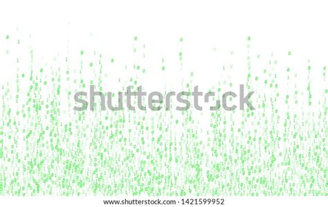 Vector Streaming Binary Code Background Big Stock Vector Royalty Free