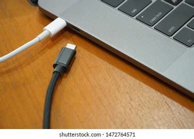 Usb Type C Connect Computer On Stock Photo 1472764571 Shutterstock