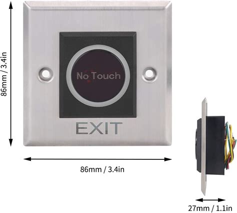 Filfeel Touchless Infrared Sensor Switch No Touch Door Infrared Sensor