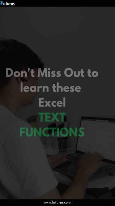 Futurus® On Linkedin Excel Text Function