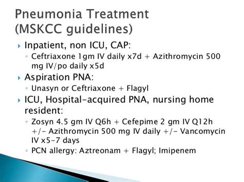 Empiric Antibiotic Management For Major Infections