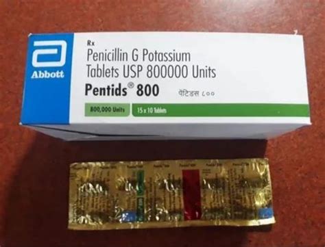 Pentids 800mg Tab At Rs 165 Stripe Pentids In Nagpur Id 2853943378233