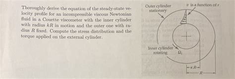 Solved Thoroughly Derive The Equation Of The Steady State Chegg Com