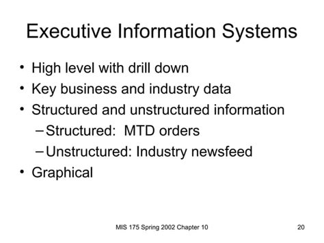 Misppt An Management And Information System Ppt