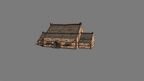 Viking Town Hall Download Free 3d Model By Bucks Itsbucks