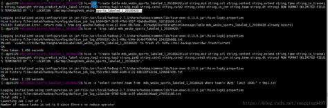 运行hadoop 命令截图 hadoop打印运行时间截图 csdn博客