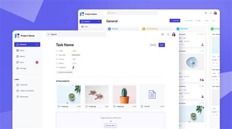 Creating Task Web Design Template Visily