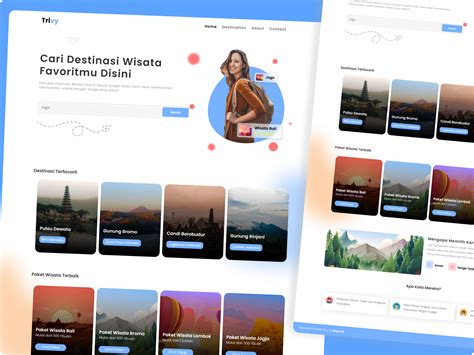 Trivy Liburan Lebih Menyenangkan By Rizqi Bagus Andrean On Dribbble