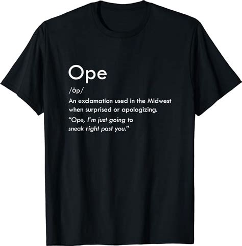 Ope Definition Midwest T Shirt