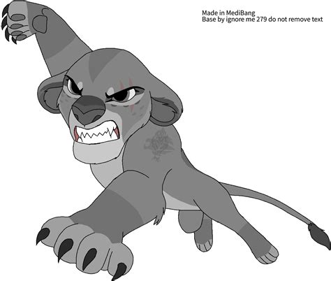 Angry Lioness Base By Ignoreme297 On Deviantart