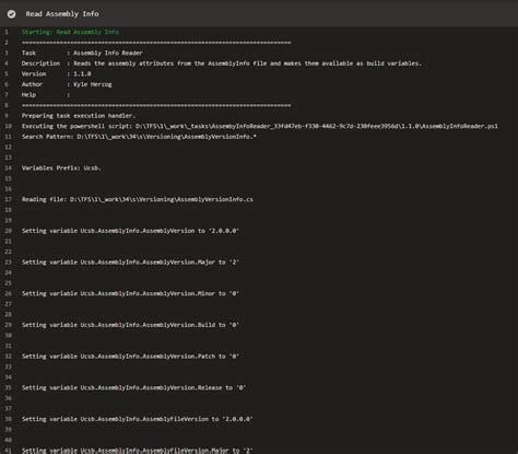 Assembly Info Reader Doesn T Successfully Read Info V Worked In V Issue