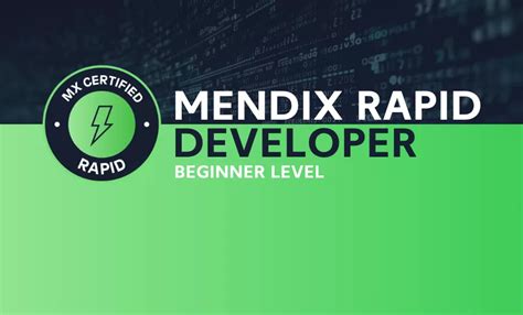 Mendix Rapid Developer Beginner Level Software Park Thailand