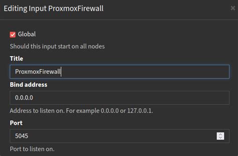 Monitor Proxmox Firewall Using Graylog Luca S Blog