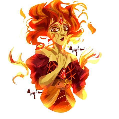 Flamee Princess By Nnynha A On Deviantart