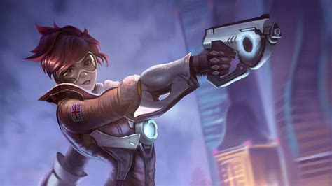 Tracer Overwatch Art 4k Wallpaper Hd Games Wallpapers 4k Wallpapers