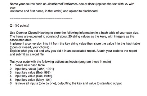 Solved Name Your Source Code As Doc Or