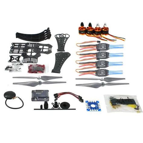 F A DIY RC Drone Quadrocopter X M L Frame Kit With GPS APM Motor ESC In Parts