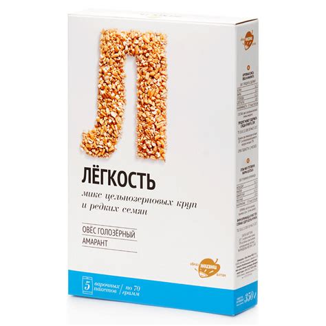 Смесь круп «Лёгкость» 350 г (овес, амарант), Каша