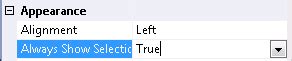Winapi Always Show Selection Doesn T Work On Clistctrl In List Mode Stack Overflow