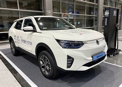 쌍용차 ‘전기자동차 무선 충전 플랫폼 공개 글로벌오토뉴스