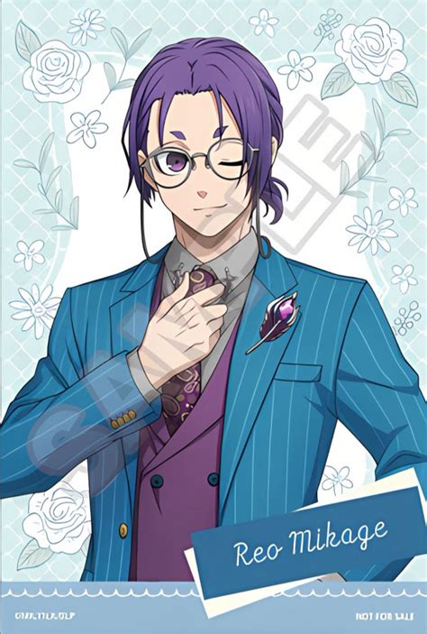 Reo Mikage Reo Mikage Signature Blue Lock Nagi Official Art Reo