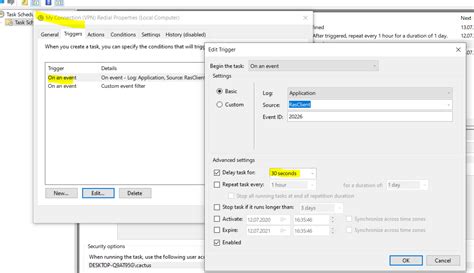 Windows Auto Reconnect VPN On Disconnection Due To Any Reason
