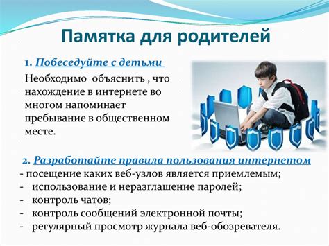 Рекомендации по безопасному использованию сети Интернет школьниками Online Presentation